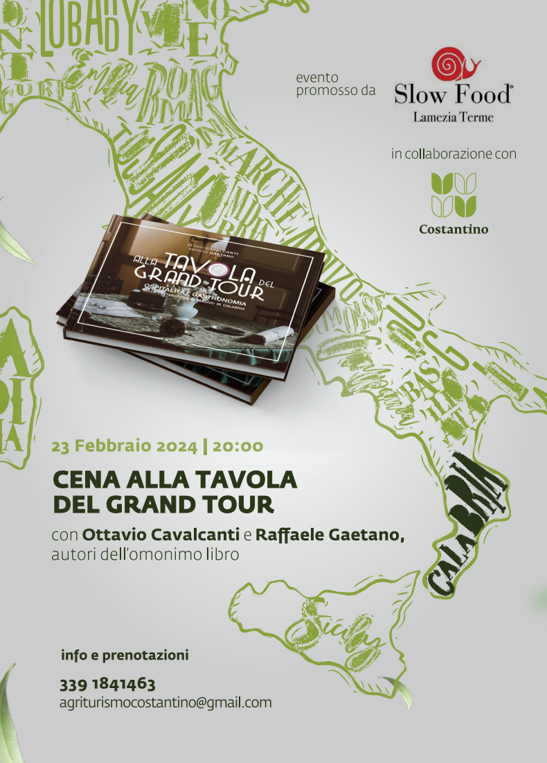 Cena alla Tavola del Grand Tour | Calabria Straordinaria