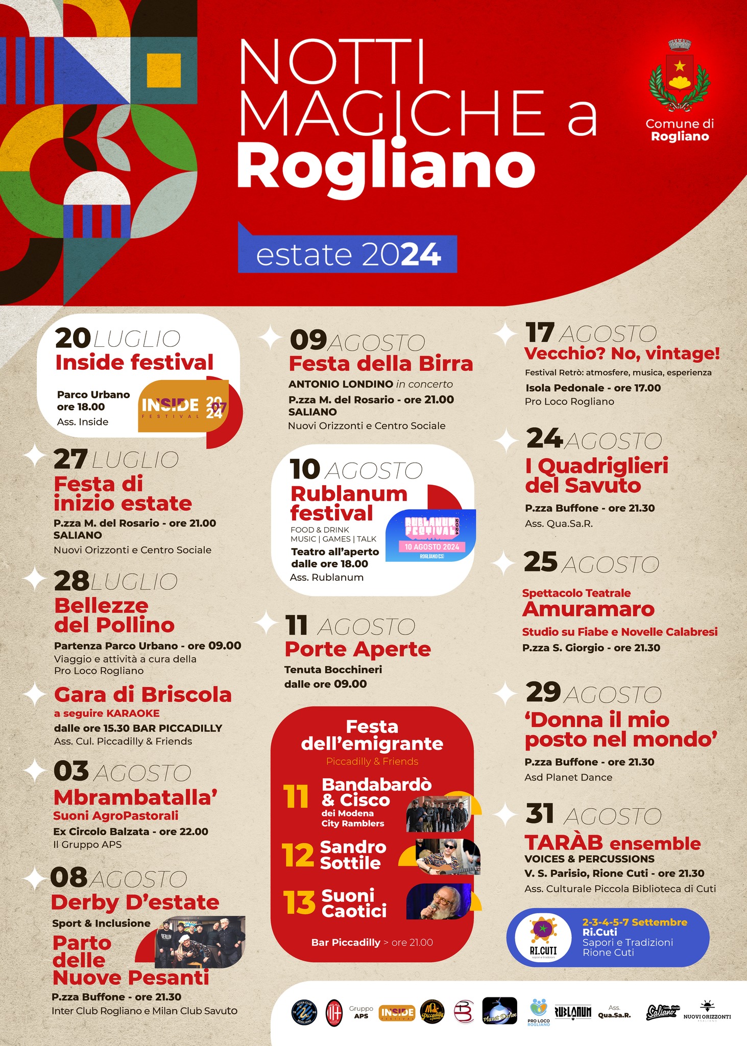 Notti Magiche a Rogliano | Calabria Straordinaria