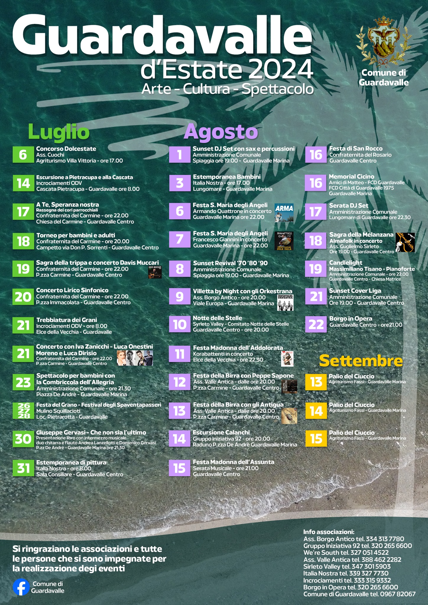 Guardavalle in summer 2024 | Calabria Region Official Tourism website