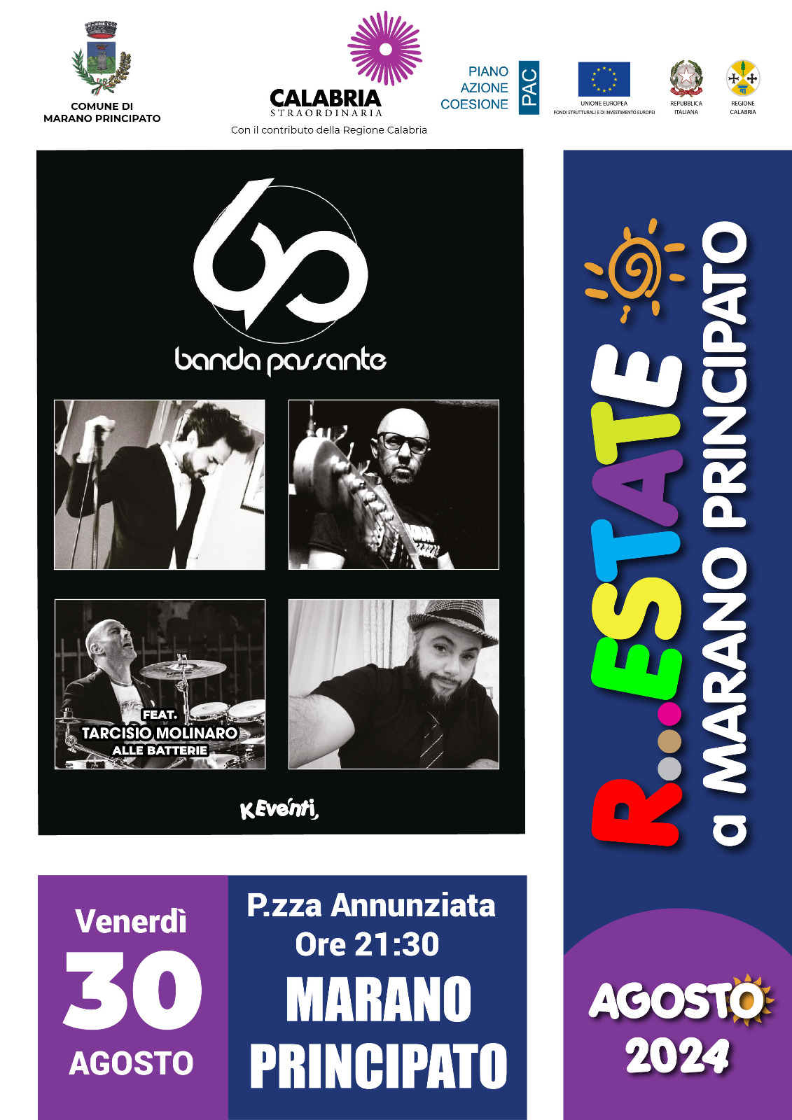 Marano Principato, Banda Passante in concerto | Calabria Straordinaria