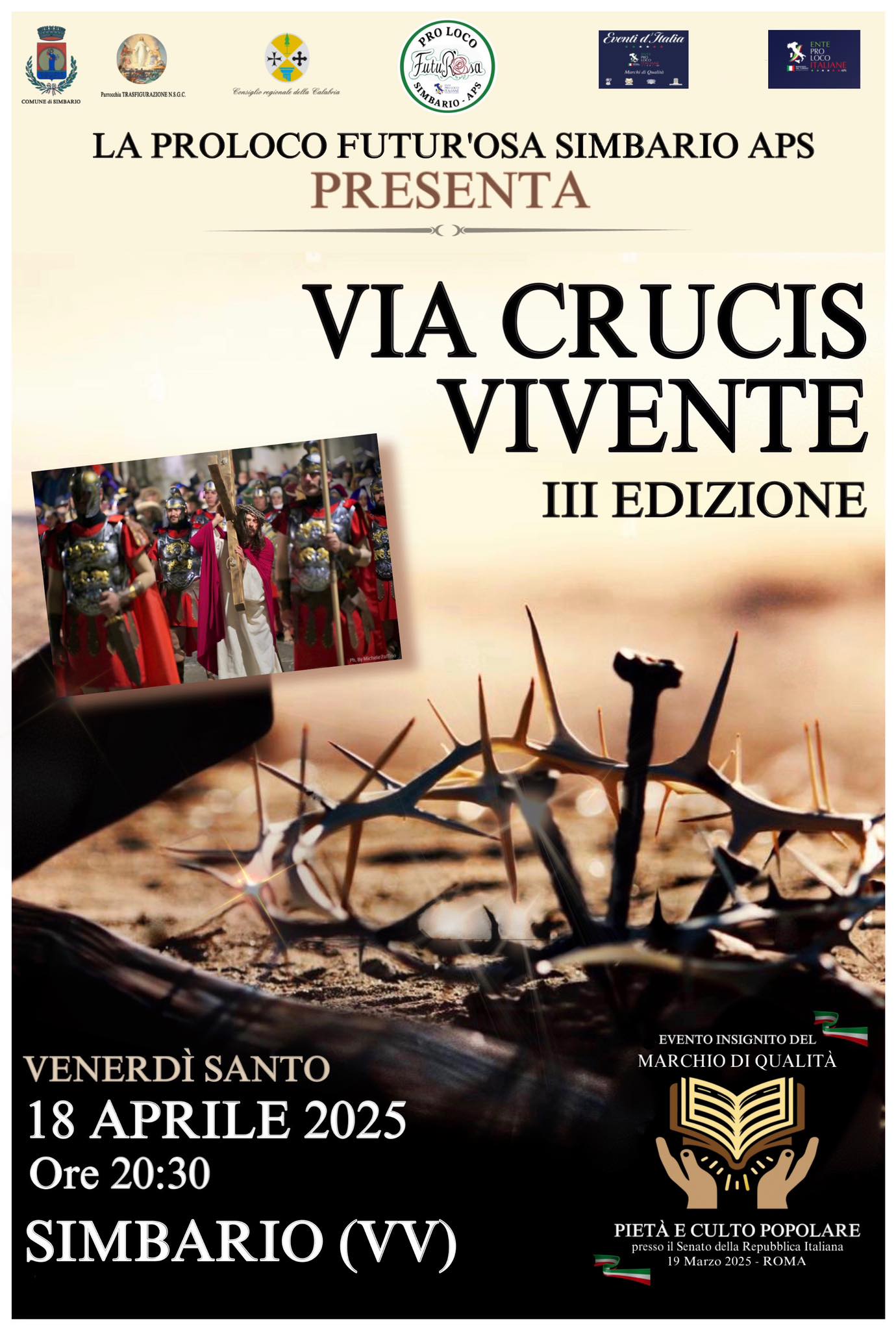 Via Crucis Vivente a Simbario | Calabria Straordinaria