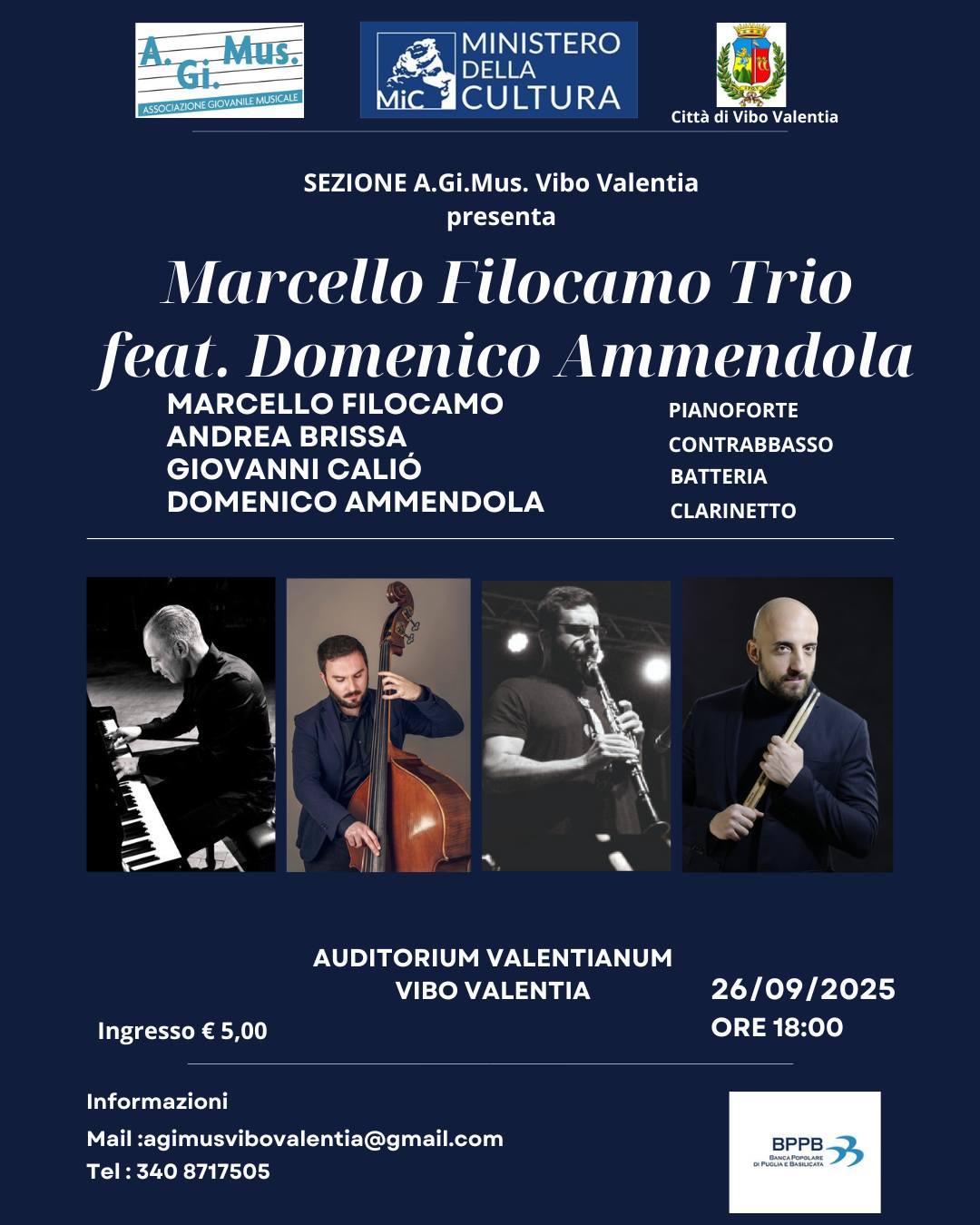 Marcello Filocamo Trio | Calabria Straordinaria