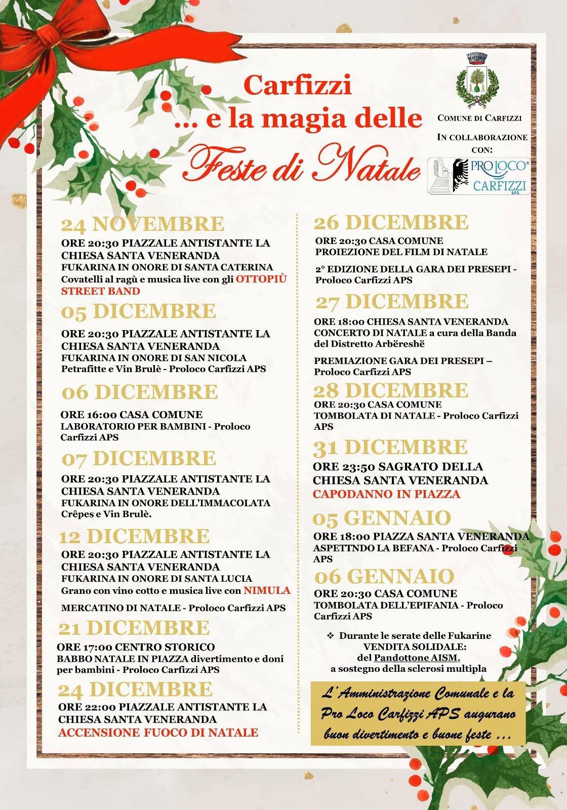 Natale a Carfizzi | Calabria Straordinaria