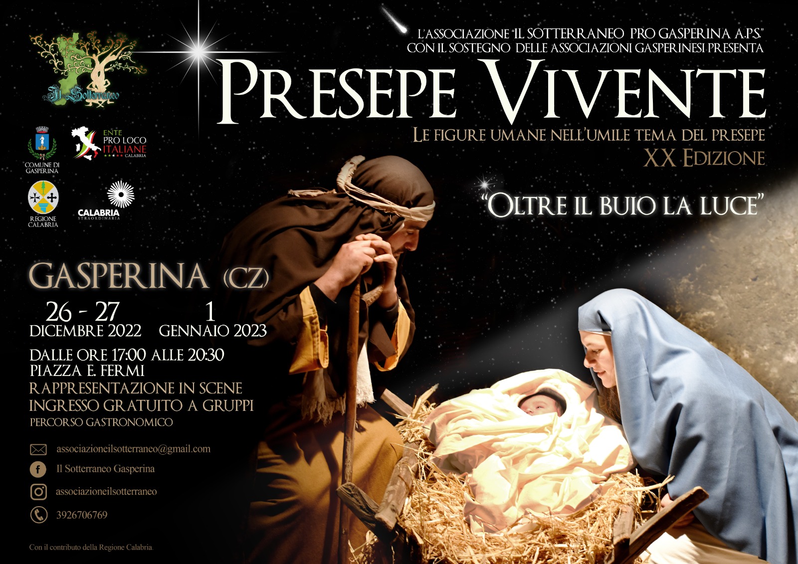XX edizione del Presepe vivente di Gasperina | Calabria Straordinaria